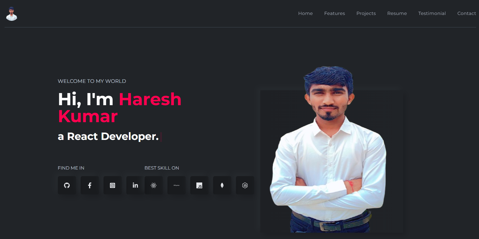Haresh Kumar || Personal Portfolio